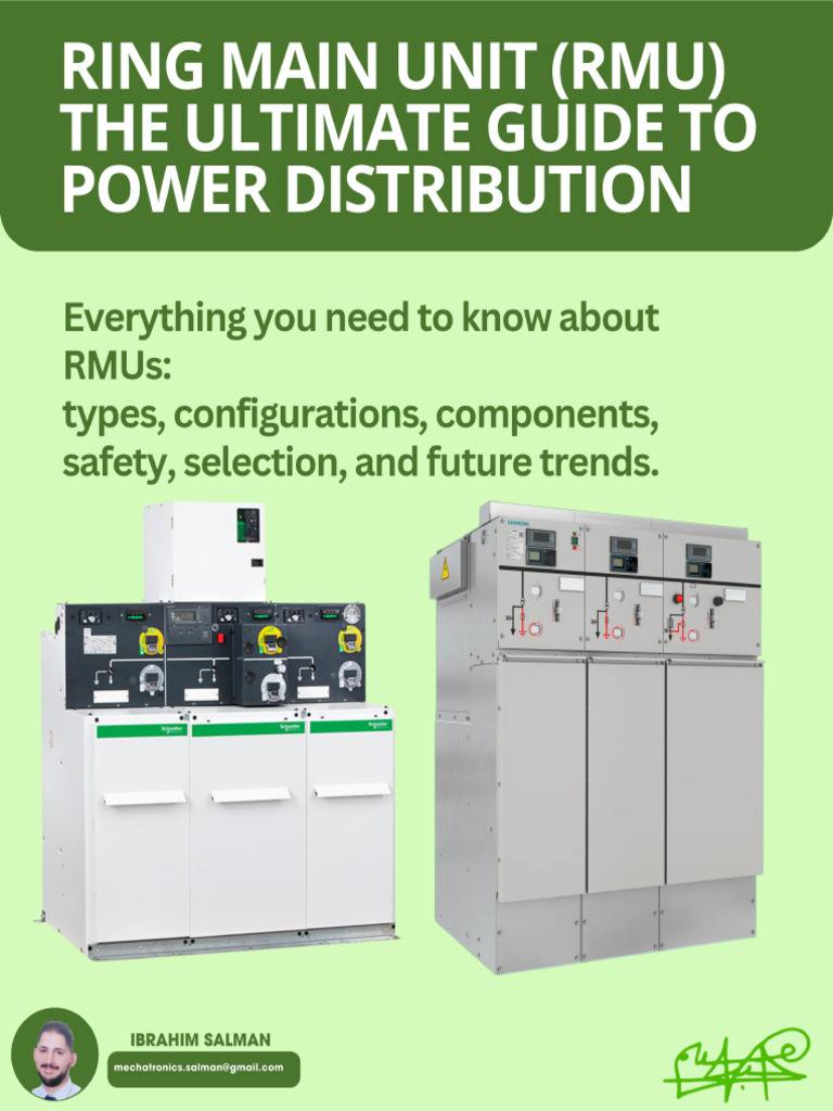 RMU (Ring Main Unit) PDF | PDF