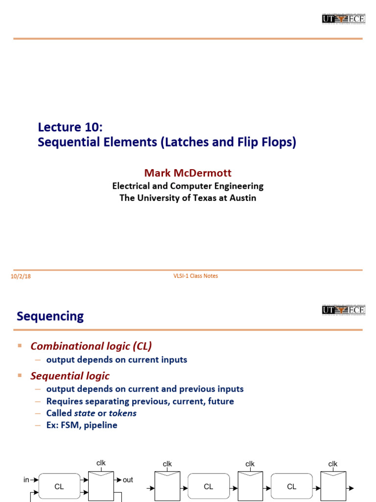 Sequential Elements | PDF | Electronic Engineering | Electronic Design