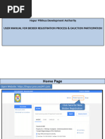 RIICO E-Auction User Guide | PDF | Login | User (Computing)