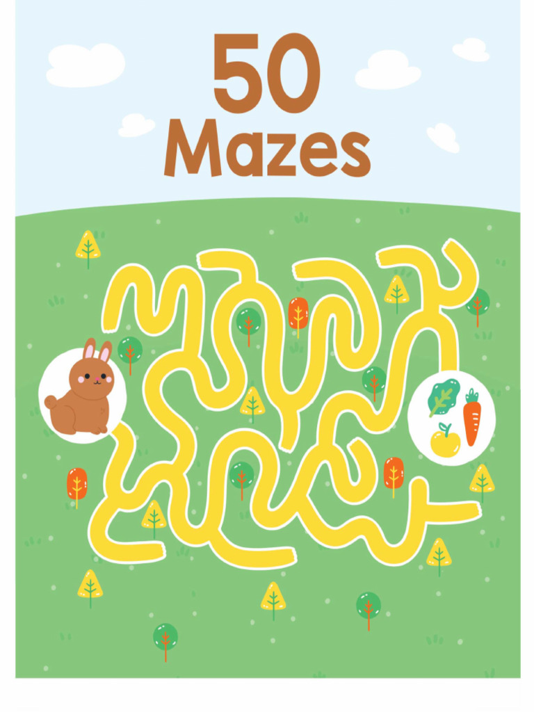 0-50 Mazes Worksheet | PDF