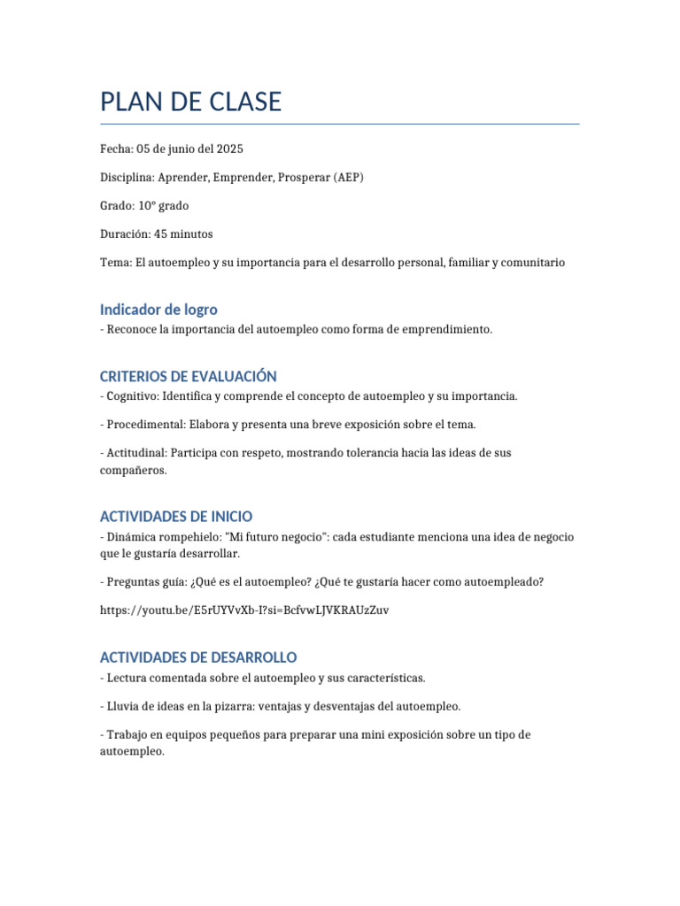 AEP 10, 05 Junio 2025 | PDF