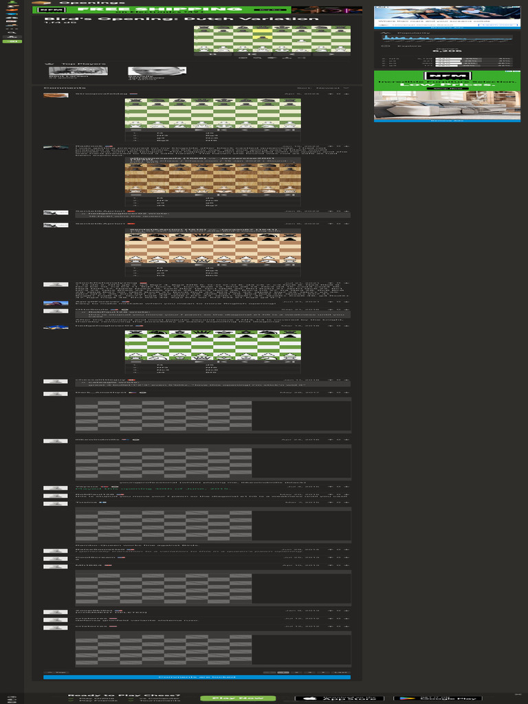 Bird's Opening Dutch Variation - Chess Openings | PDF | Chess | Chess ...