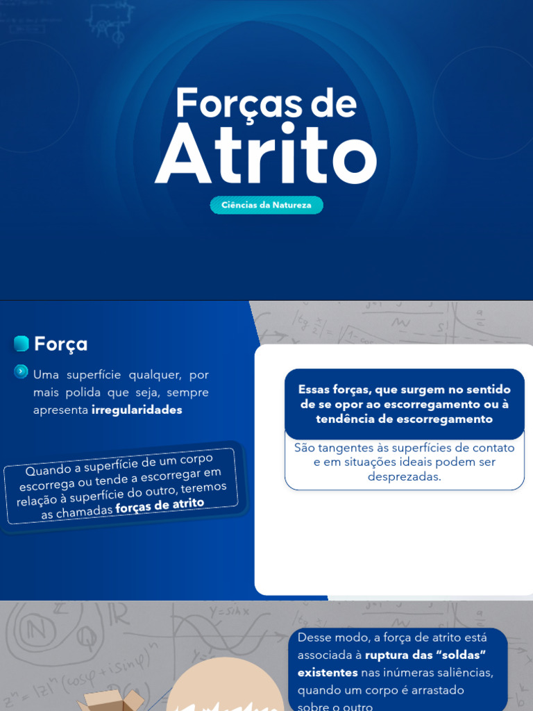 Aula 3 - Força de Atrito | PDF | Atrito | Força