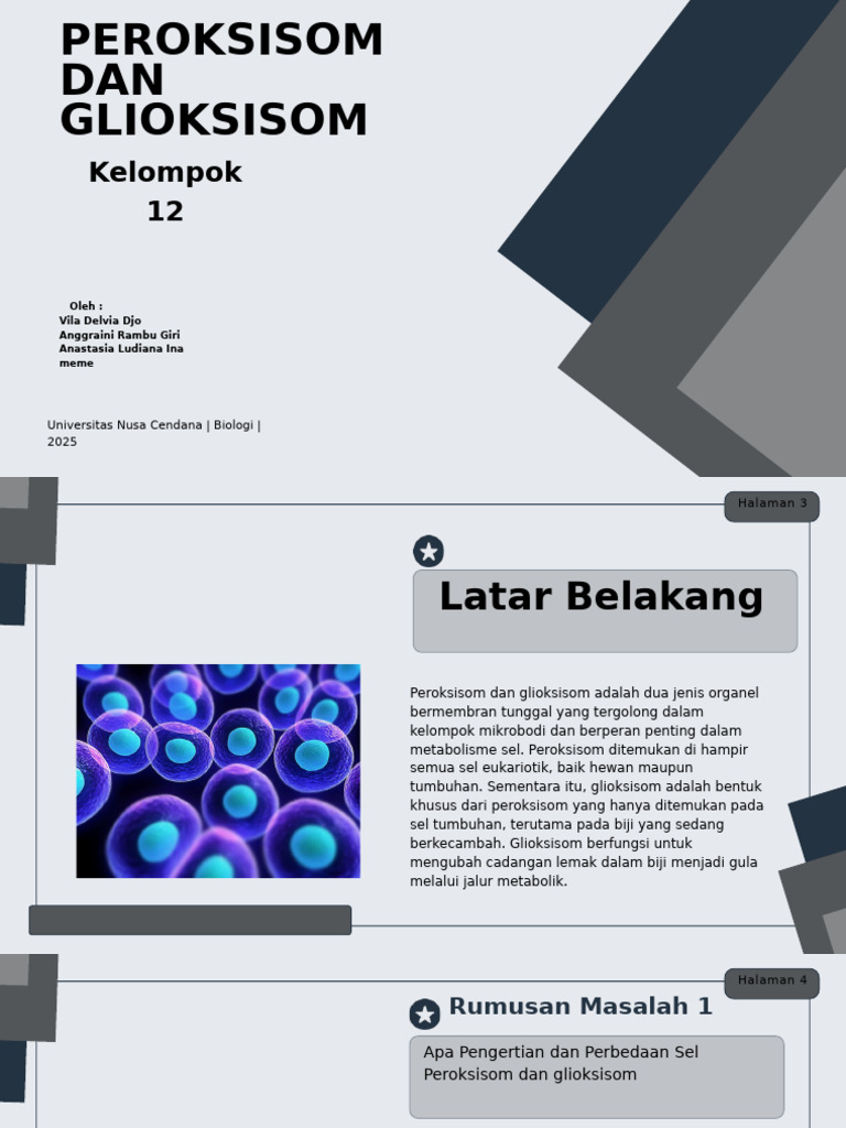 Biologi Sel | PDF