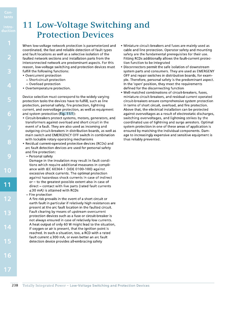 Low Voltage Switching and Protection Device | PDF
