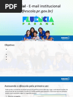 Tutorial E-Mail Primeiro Acesso | PDF