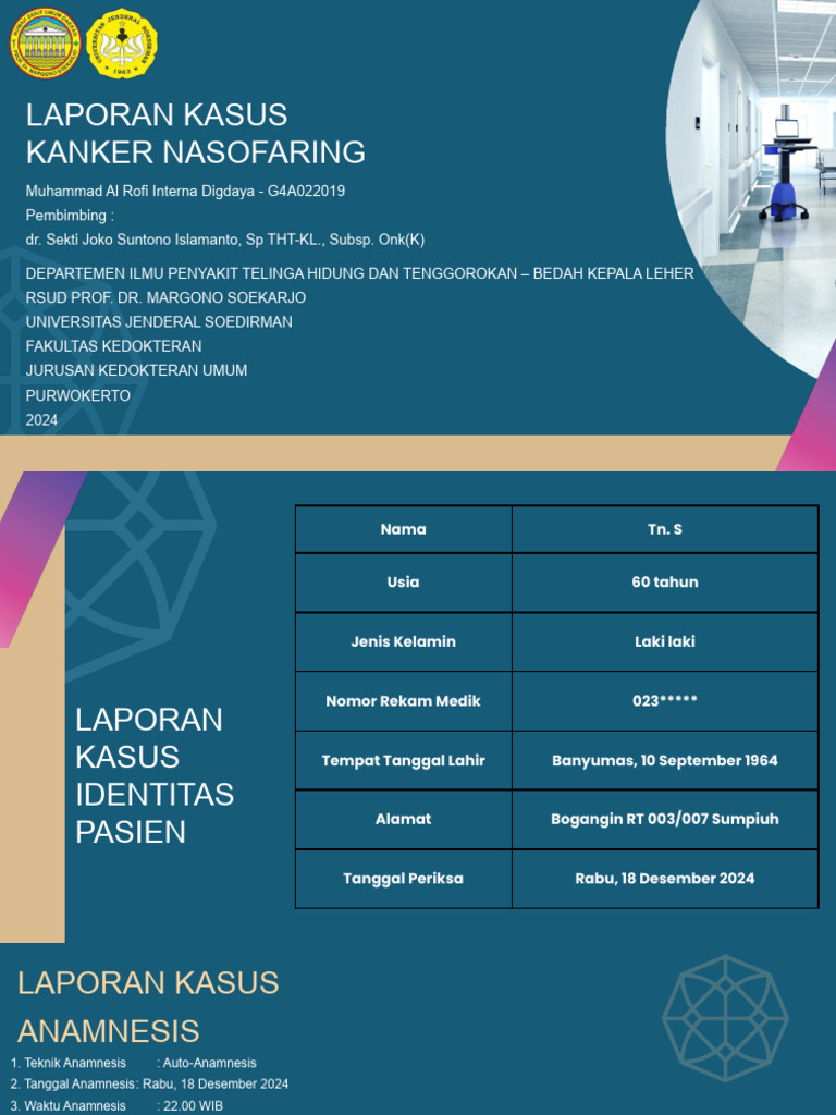 Laporan Kasus - Ca Nasofaring - Muhammad Al Rofi Interna Digdaya ...