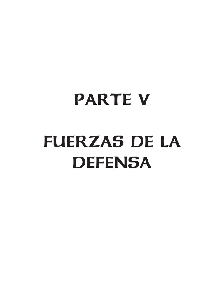 Parte5 Fuerzas Defensa | PDF | Militar | Tanques