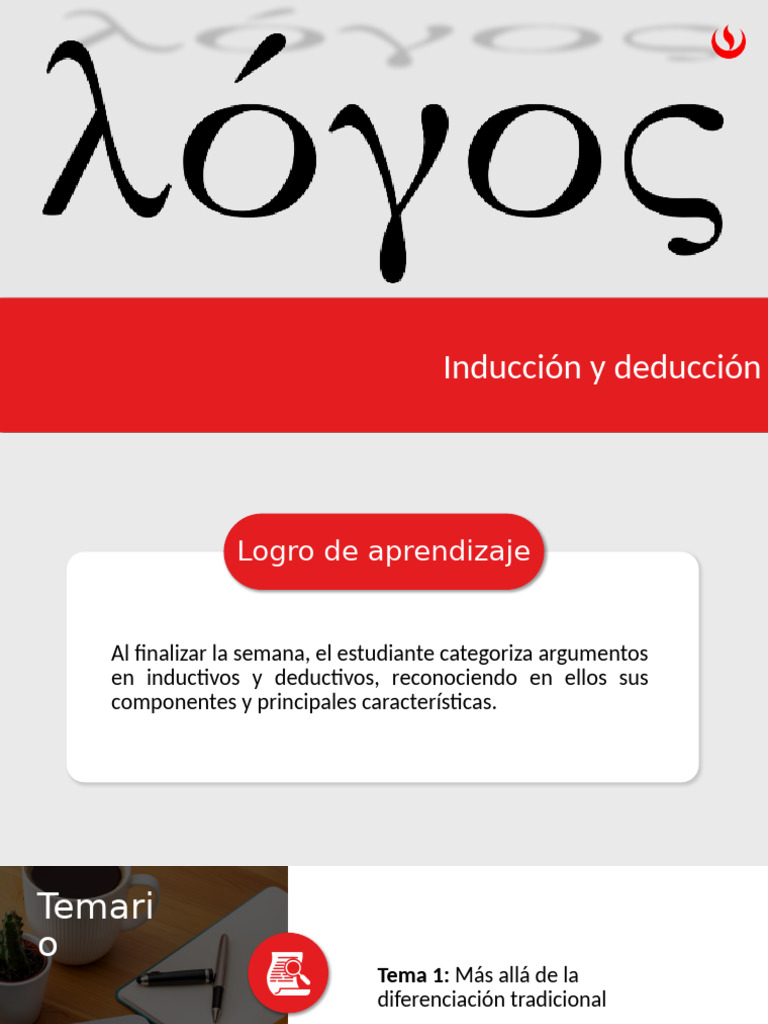HU210 PPT SEMANA 4 Inducción y Deducción | PDF | Razonamiento deductivo ...