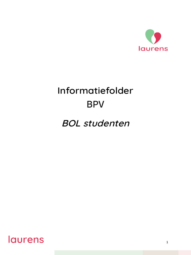 Informatiefolder BOL Studenten - Google Documenten | PDF
