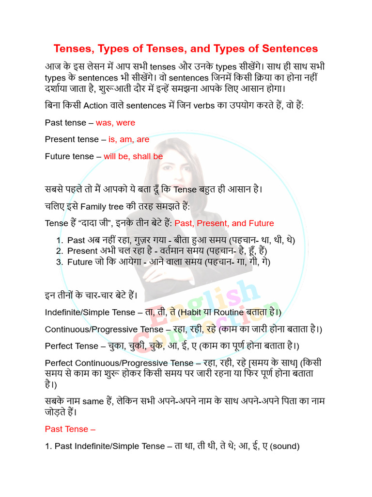 Day-19 (All Tenses & Types) | PDF