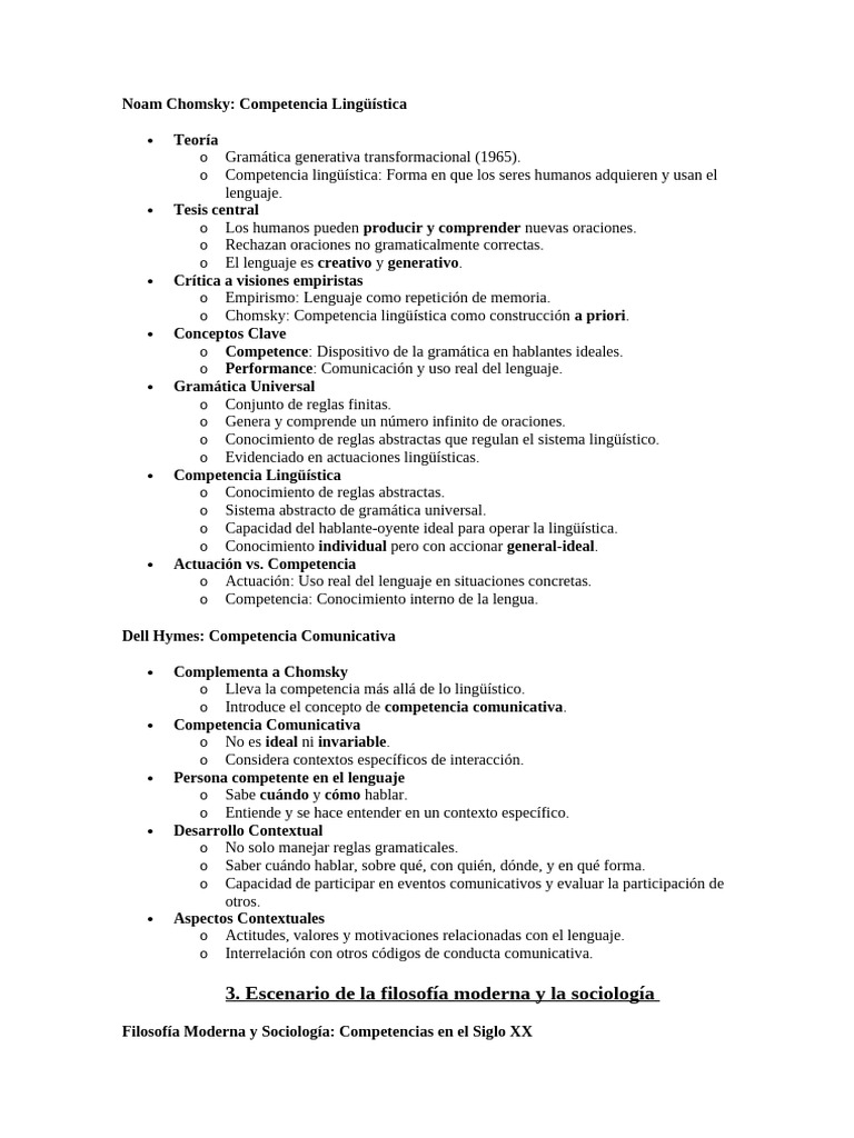 Escenario de La Linguistica | PDF | Lingüística | Inteligencia