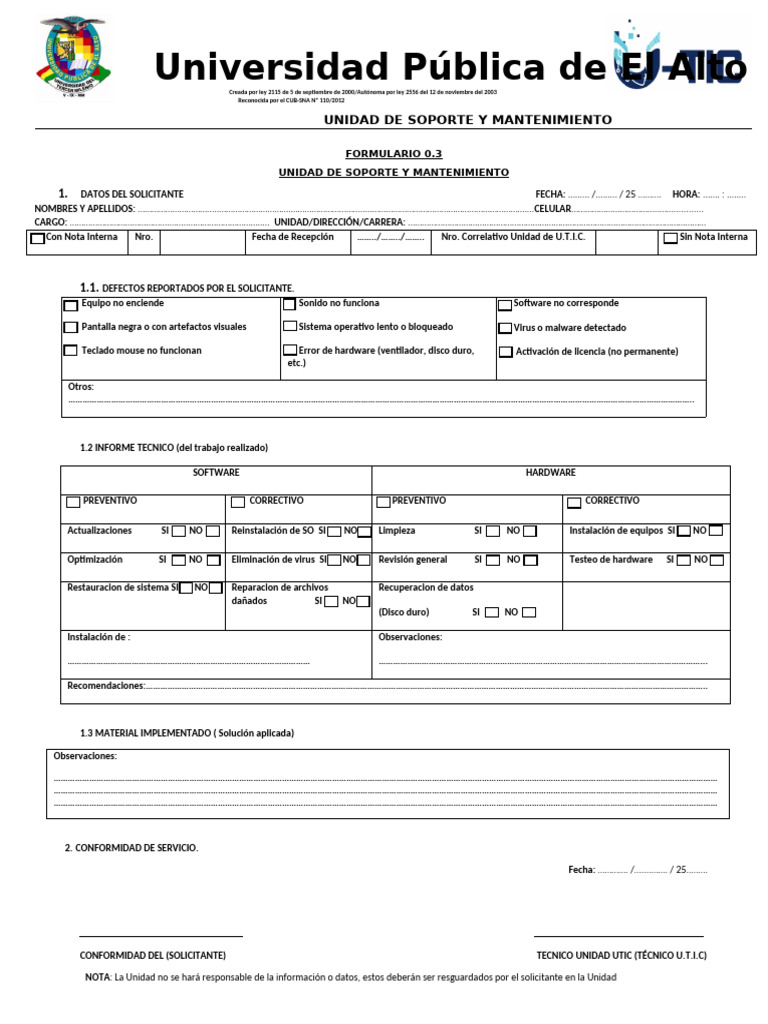 FORMULARIO-SYM | PDF | Software del sistema | Ingeniería de software
