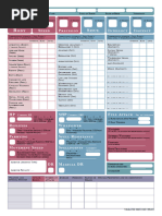 Mythras Character Sheet 2 | PDF