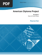 Homework Practice Workbook Algebra 1 Answers Key | PDF | Mathematics ...