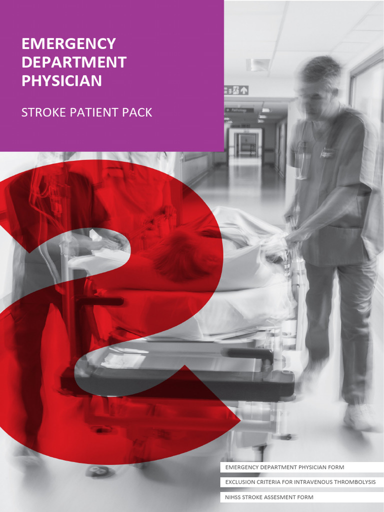 Emergency Department Physician - Stroke Patient Pack v03 | PDF | Stroke ...