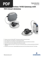 Emerson Wireless 1410S Gateway and 781S Smart Antenna: 00809-0600-4410 ...