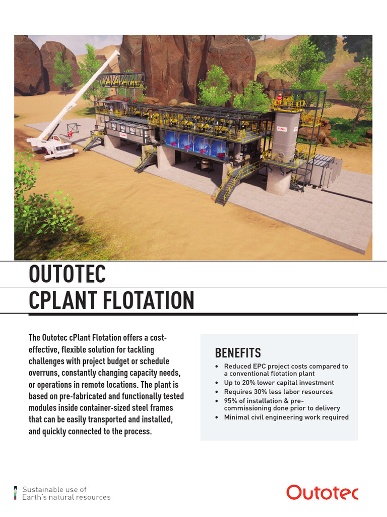 Ote Outotec Cplant Brochure en | PDF