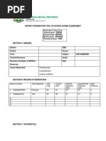 Pre-Moderation Tool Annexure J1 | PDF | Cognition