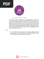 Sda Operational Structure | PDF | Deacon | Pastor