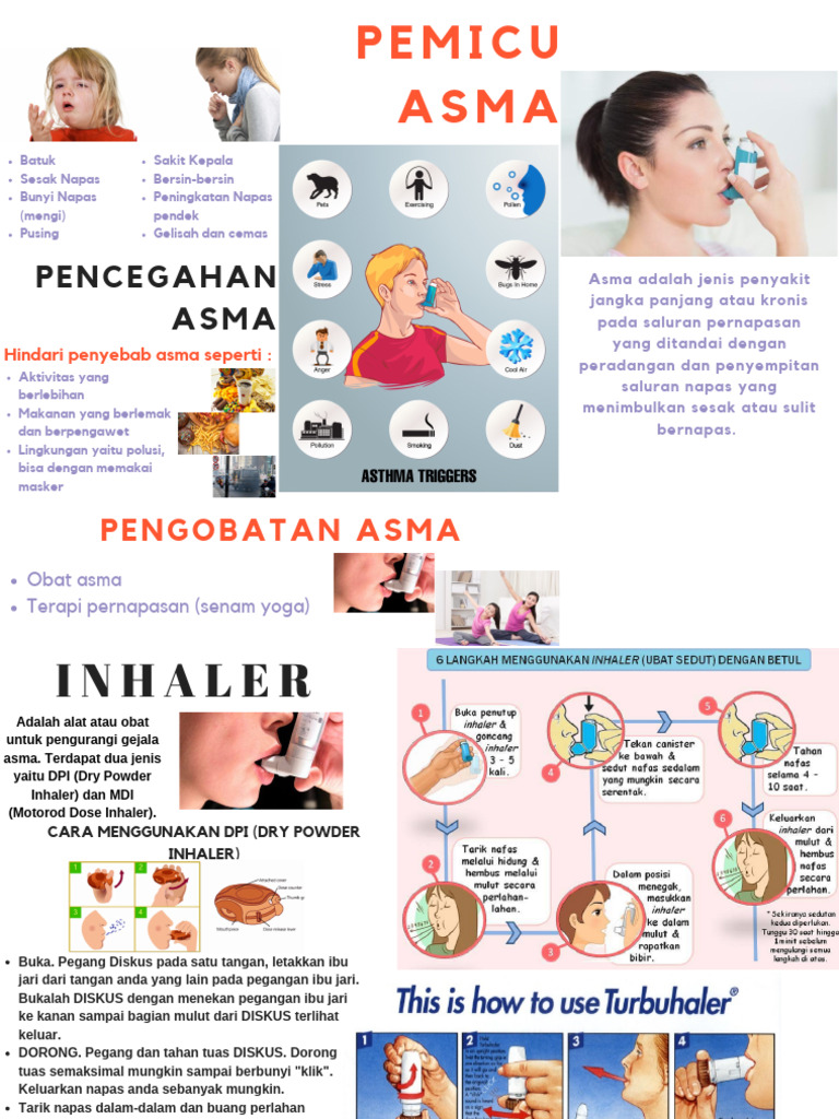 Asma & Penggunaan Inhaler | PDF