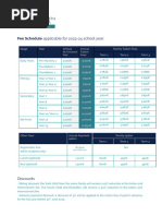 Ais Fees Schedule 2024 2025 | PDF | Payments | Debit Card