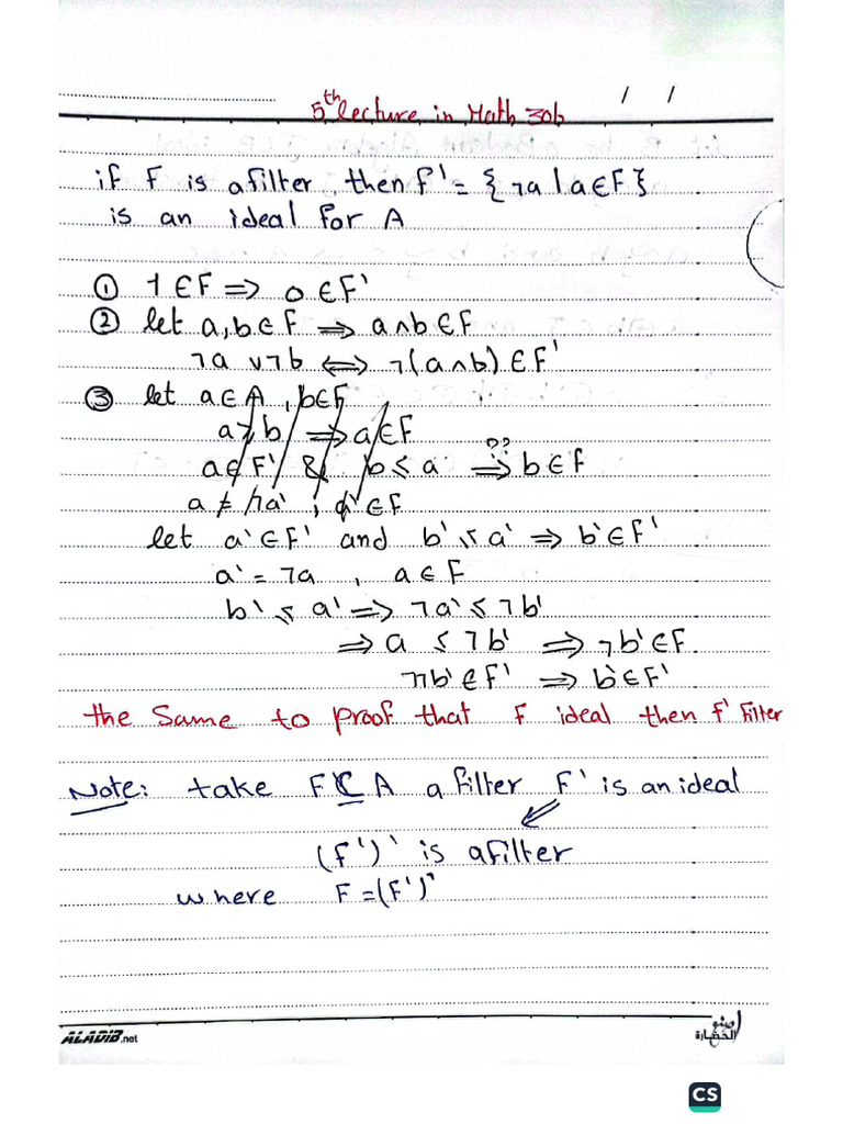 5th Lecture in Boolean Algebra | PDF