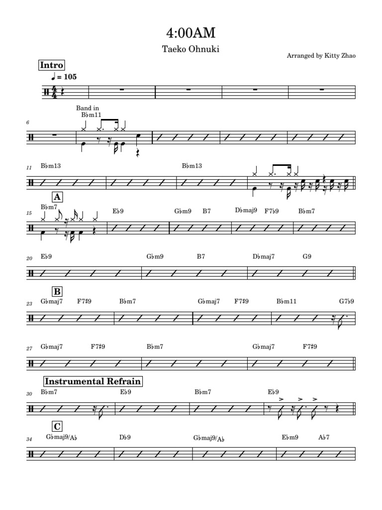 4AM Drum | PDF