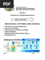 Grade 9 Technology Take Home Pack Term 2 | PDF | Gear | Machines