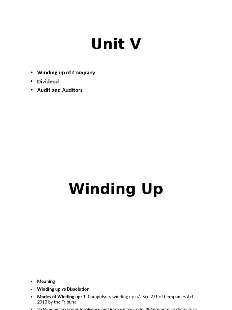 Unit V-1 | PDF