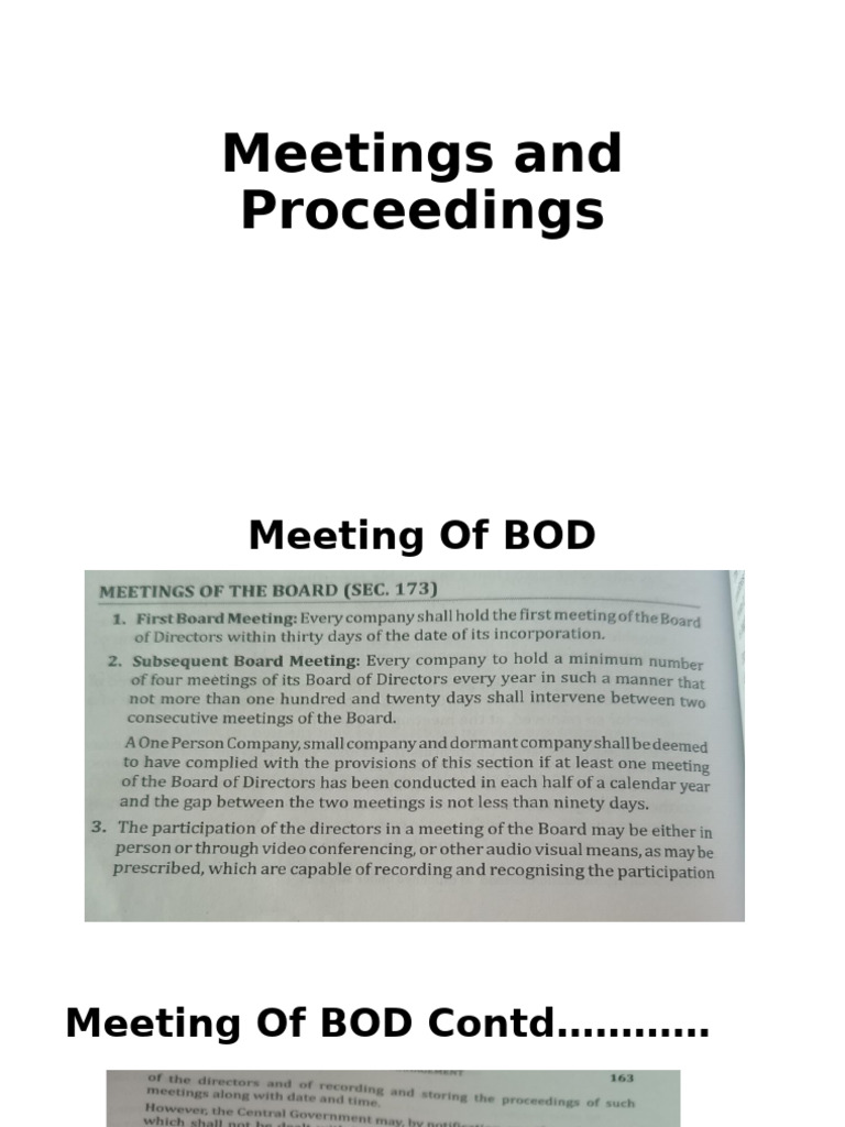 Meetings and Proceedings | PDF