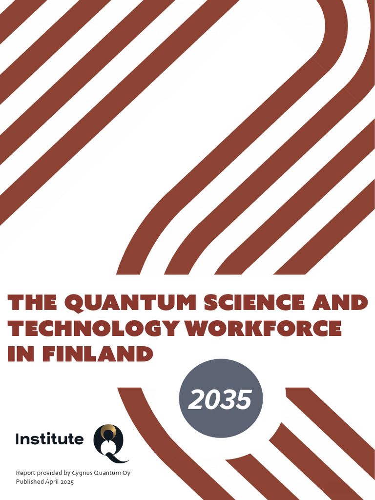 Quantum Science & Technology Workforce in Finland 2035 | PDF | Quantum ...