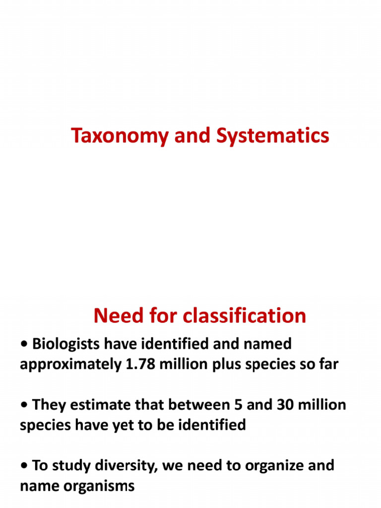 Taxonomy PDF | PDF