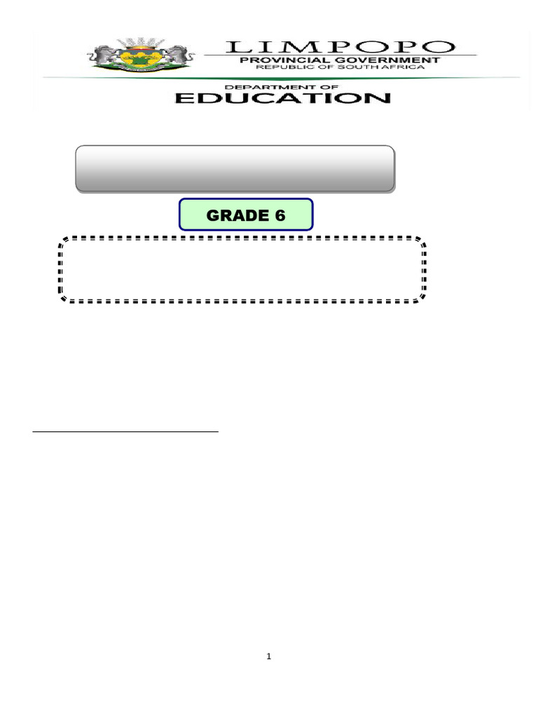 Mathematics Grade 6 MID-Term TEST 2025 MAY | PDF | Mathematics