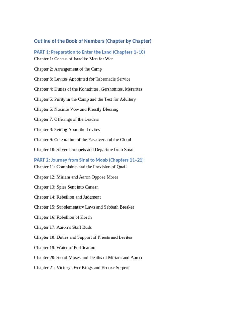 Chapter-by-Chapter Guide to Numbers | PDF