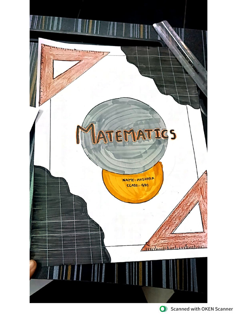 Maths Project Frond Page Idea | PDF