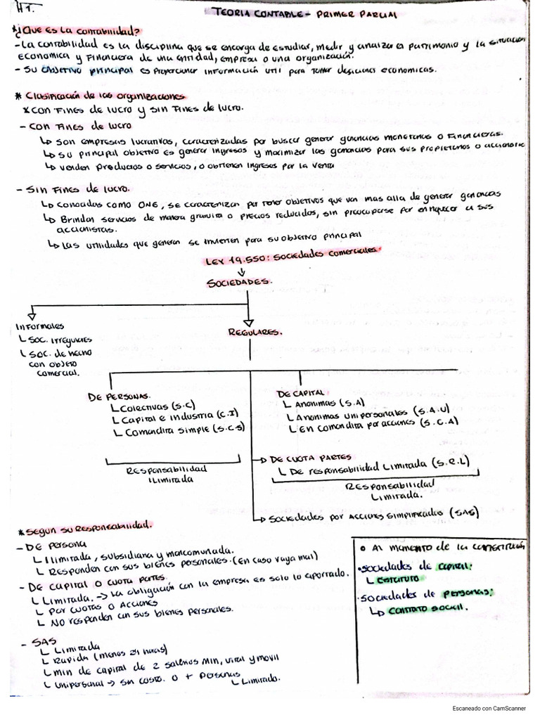 Resumen Completo de Teoria Contable I | PDF