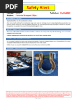 Safety Alert Template | PDF | Science & Mathematics