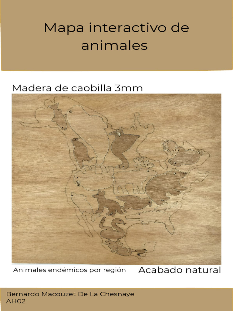 Mapa Interactivo de Animales | PDF