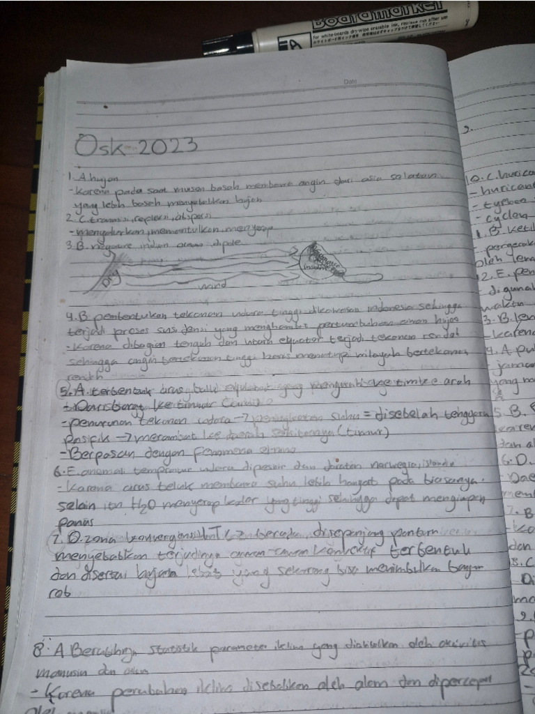 Fathur - Soal Osk Geografi Tahun 2023 | PDF