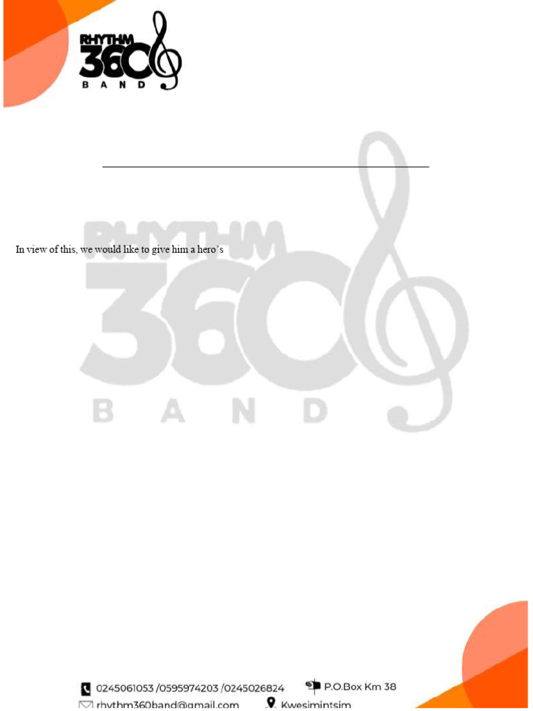 Nothing Late Band | PDF