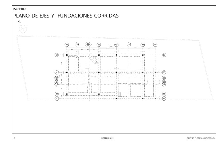 Plano de Fundaciones | PDF