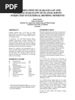 Gasket Factors in Flange Calculations | PDF | Leak | Stress–Strain Analysis