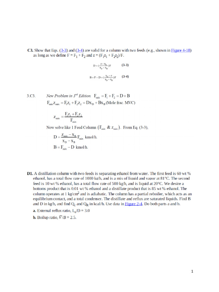 External Mass Balance | PDF