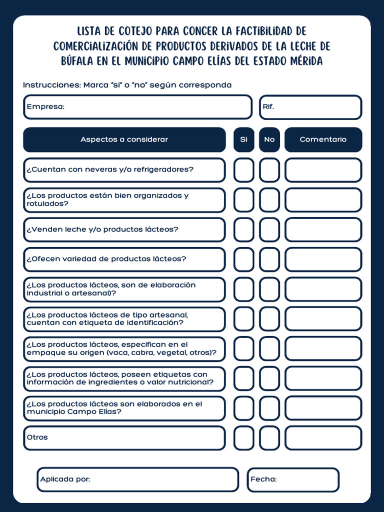 Hoja de Trabajo Lista de Cotejo de Actividades y Tareas Organizado Azul ...
