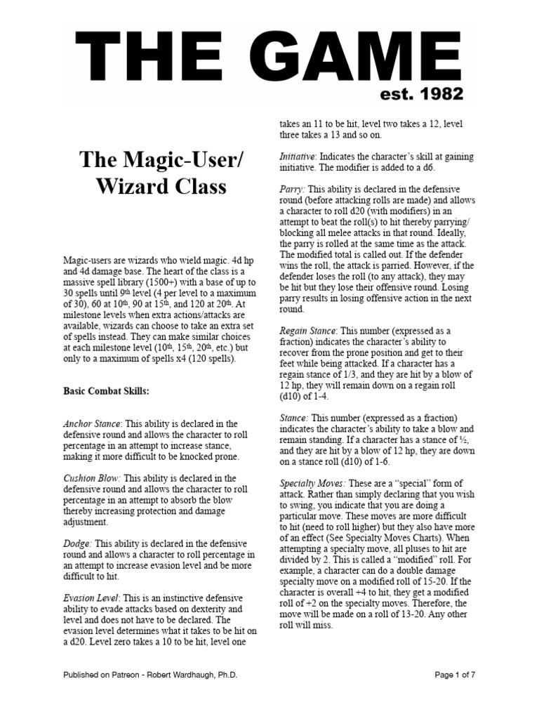 The Wizard School | PDF | Magician (Fantasy)