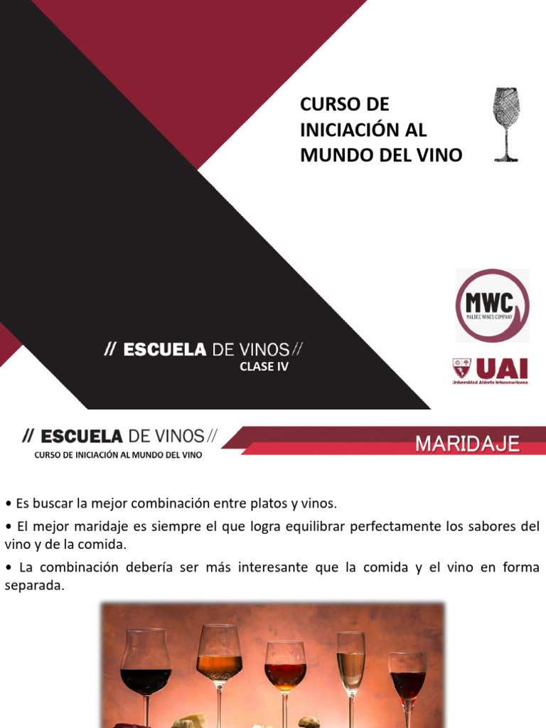 IMV 2024 Clase 4 | PDF | Vino | Fermentación En Vinificación