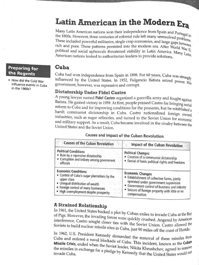 Latin America Review Book Pages | PDF