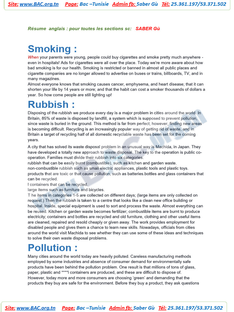 Anglais Periode Revision Top | PDF | Packet Switching | Computer Network