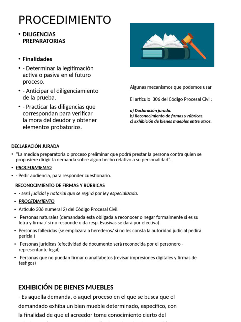 Proced I Mien To | PDF